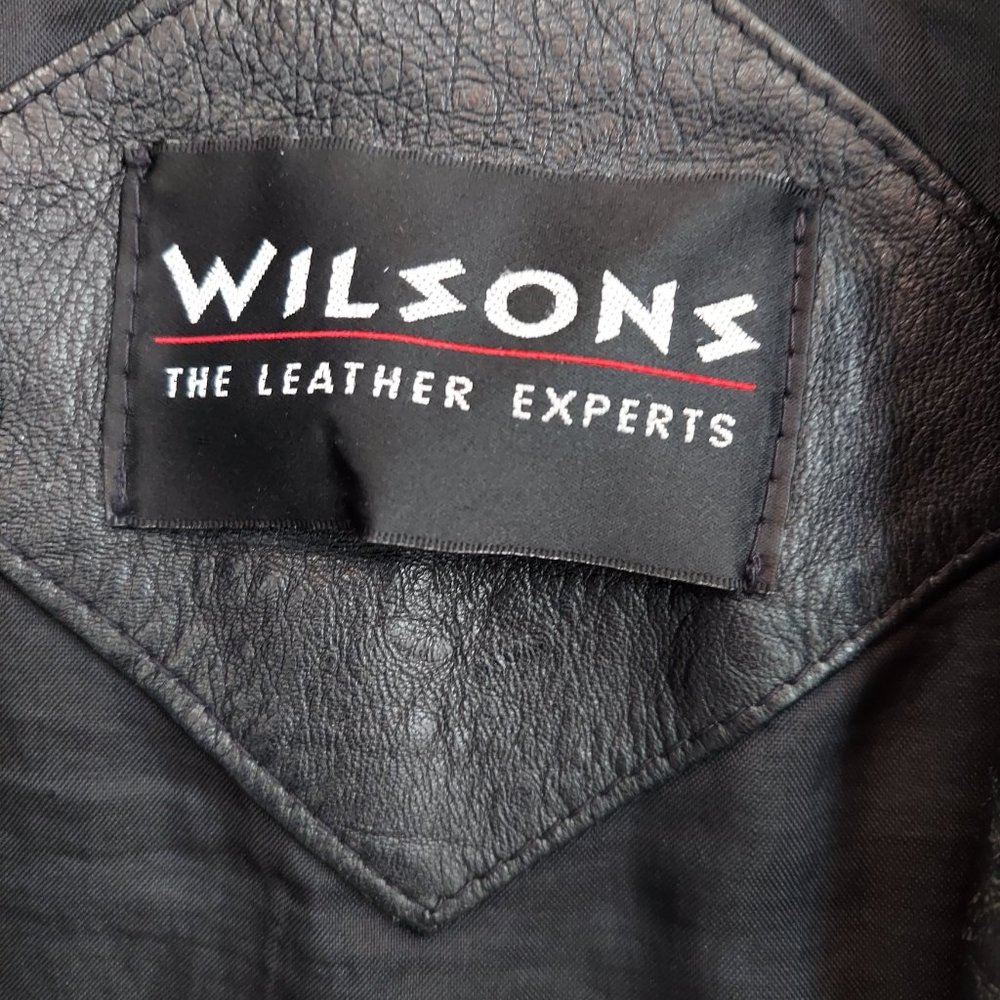 Wilsons Black Leather Jacket - Gem
